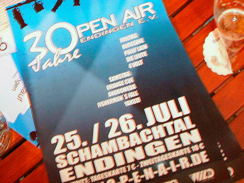 Endinger Open Air feiert Jubiläum - Endingen - Badische Zeitung