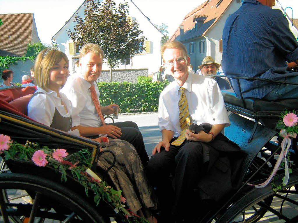 Empfang für neue Weinprinzessin in Tunsel - Bad Krozingen - Badische ...