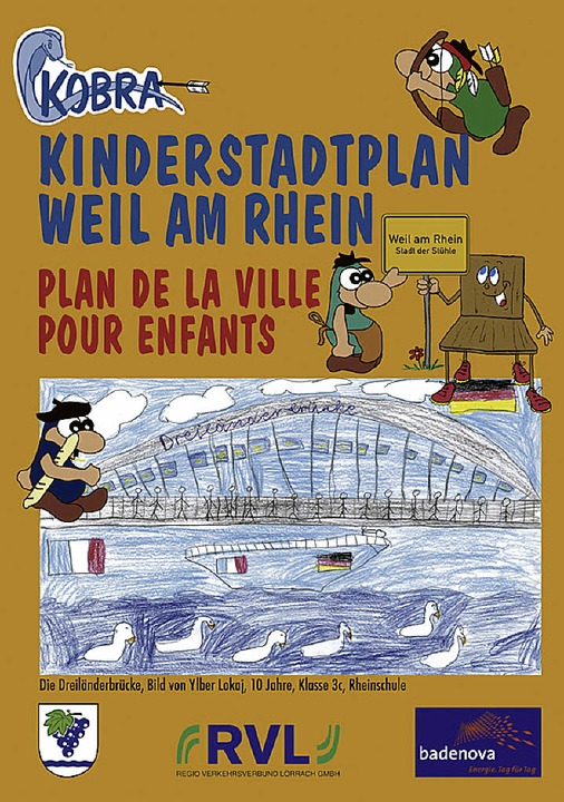 Zum zweiten Mal: Stadtplan für Kinder - Weil am Rhein - Badische Zeitung