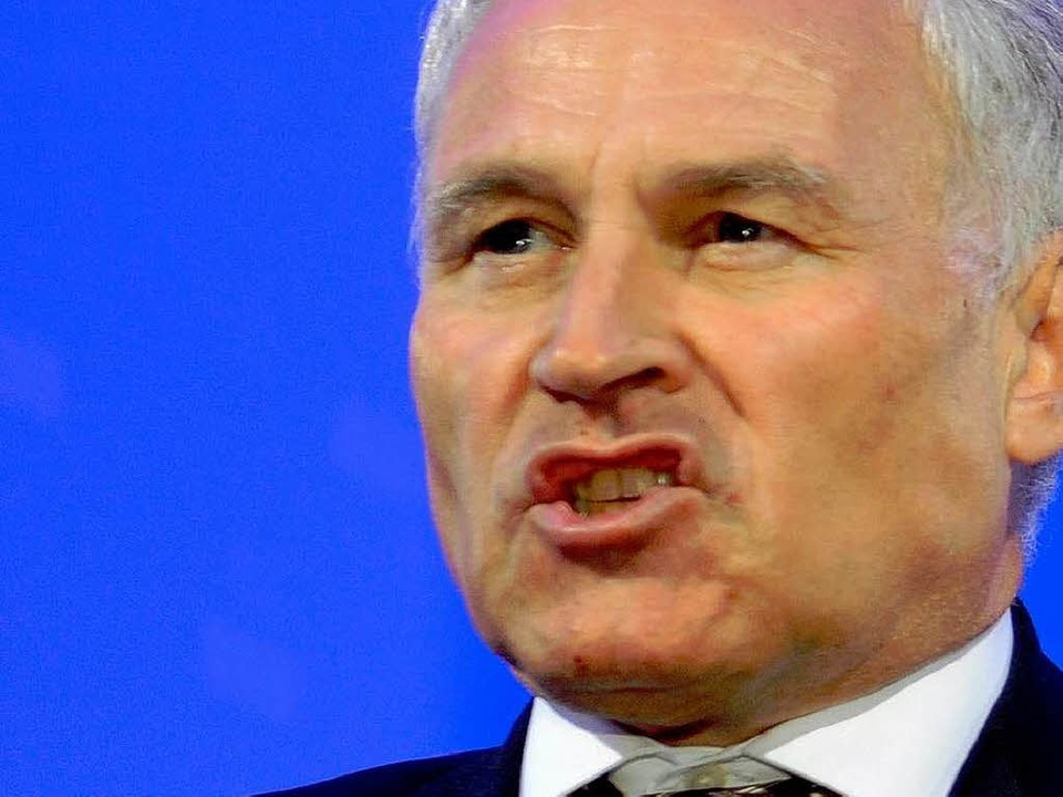 Huber und Beckstein schließen Rücktritt aus - Deutschland - Badische ...