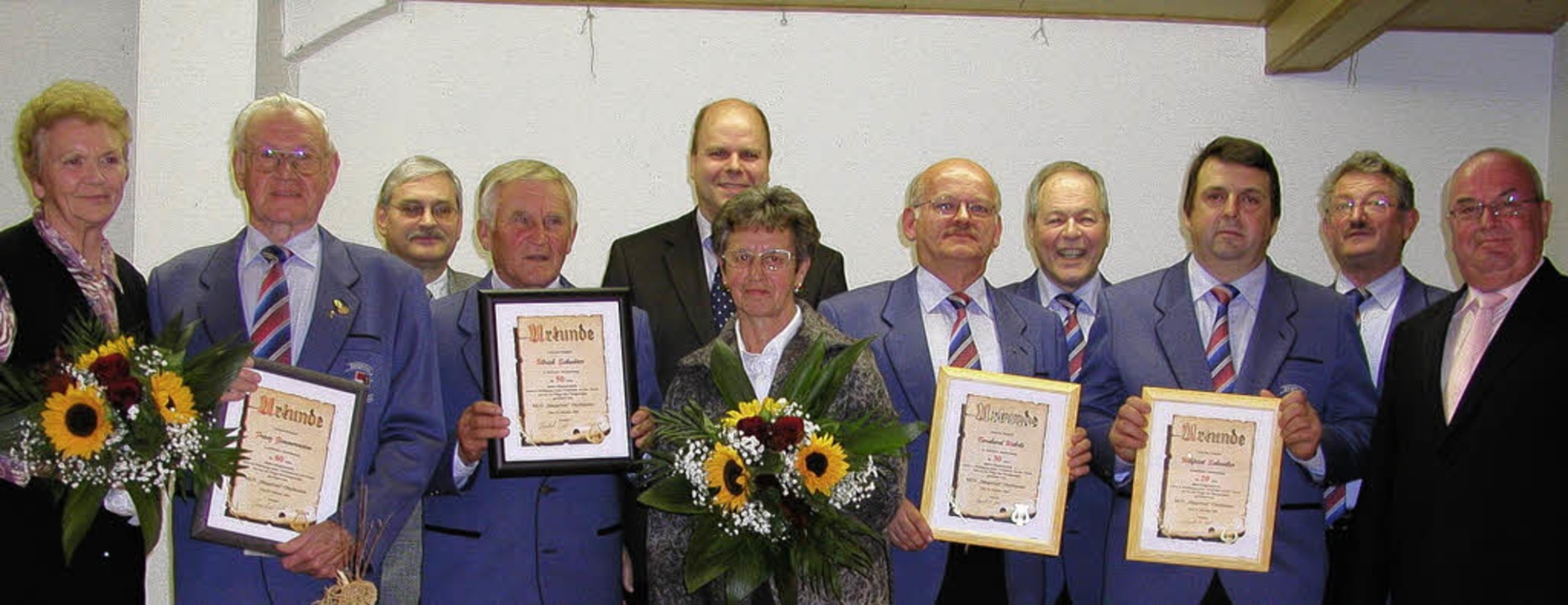 Seit Jahrzehnten aktiv bei Sängerlust in Oberhausen - Rheinhausen ...