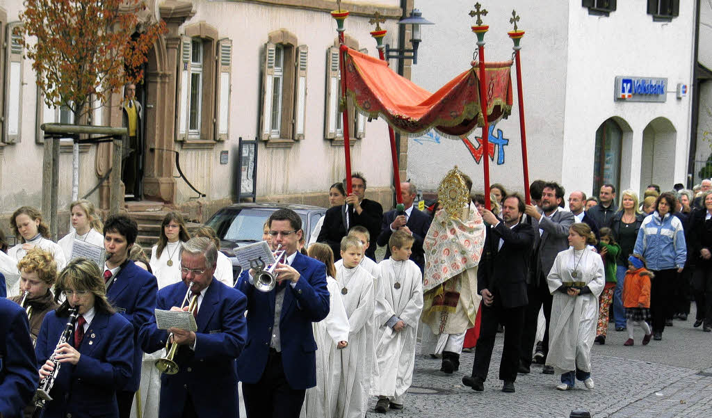 Riegel ehrt Kirchenpatron - Riegel - Badische Zeitung