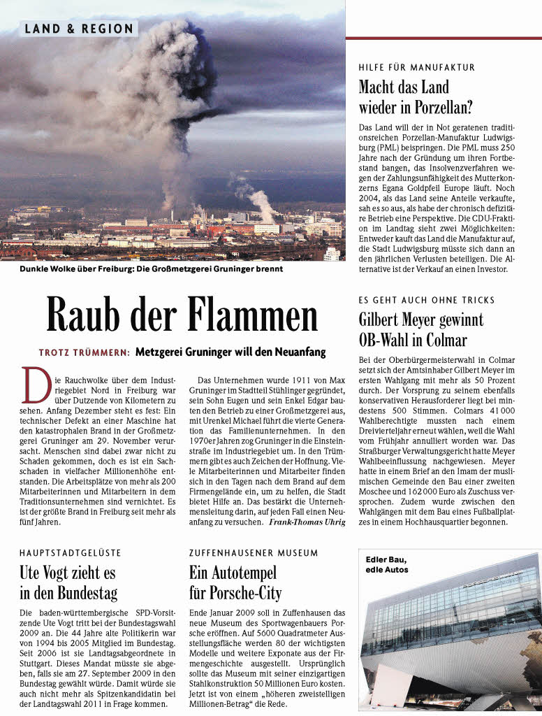 Das Beste aus der Badischen Zeitung - Südwest - Badische Zeitung