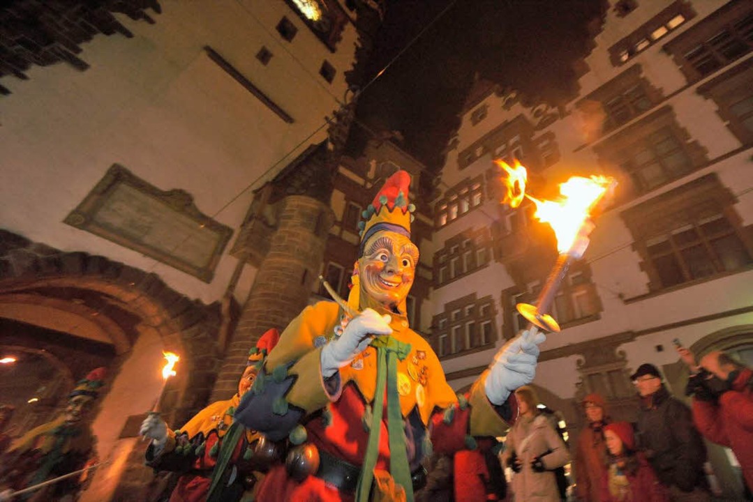 Die Breisgauer Narrenzunft feiert lautstark Geburtstag - Freiburg - Badische Zeitung