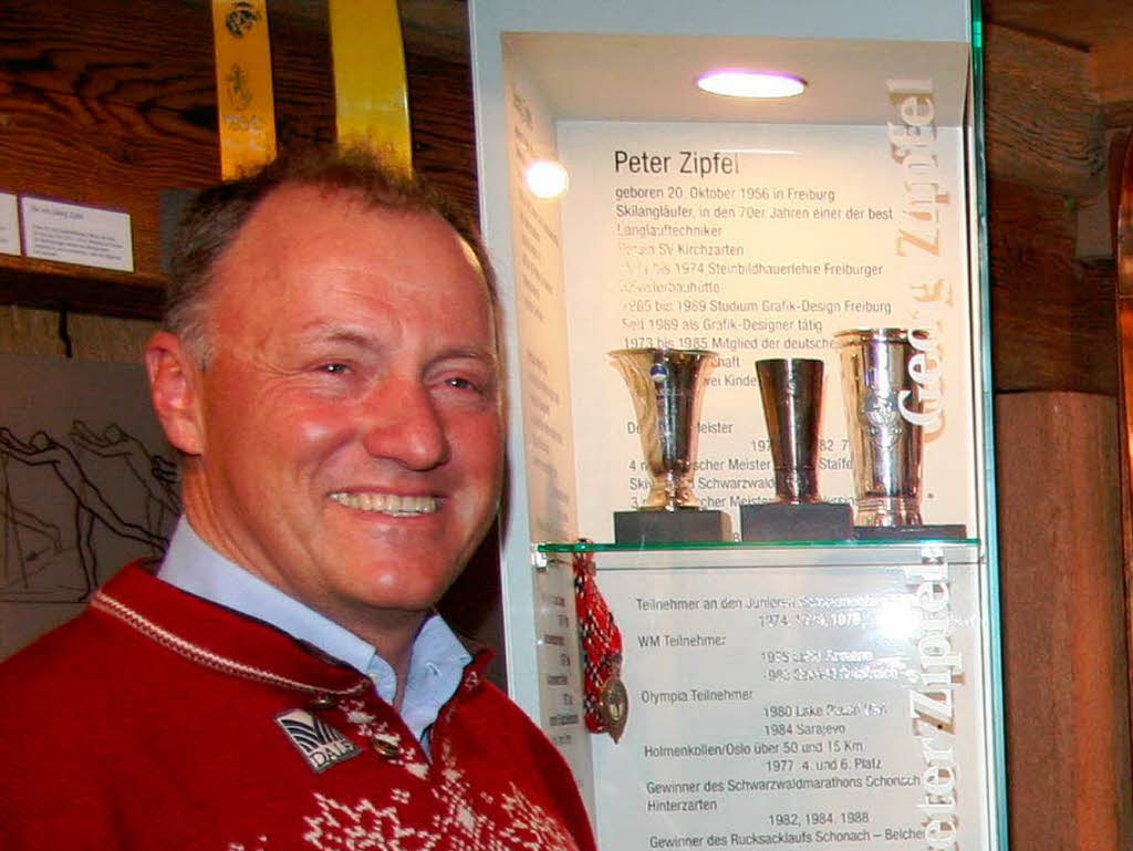 Zipfel-Brüder stiften Skimuseum Pokale - Kirchzarten - Badische Zeitung