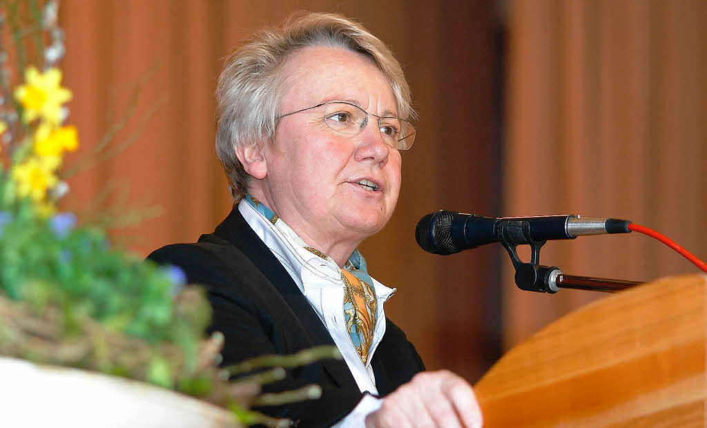 Annette Schavan in Schuttertal - Schuttertal - Badische Zeitung