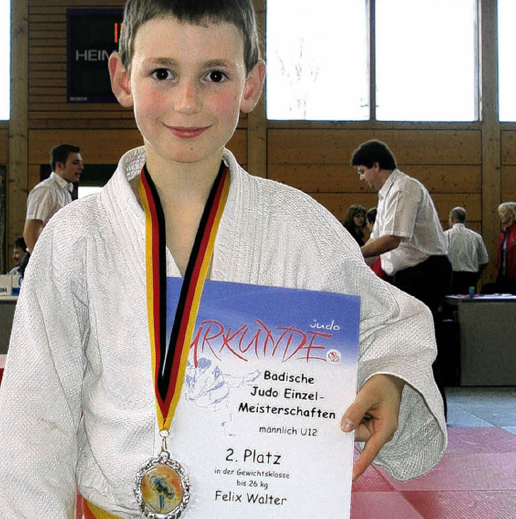 Judoka Walter Vizemeister - Judo - Badische Zeitung