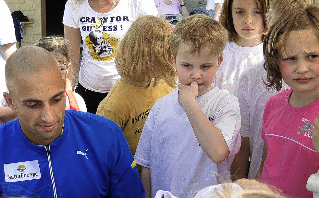Olympionike Faller war der große Star beim Meeting - Wehr - Badische ...