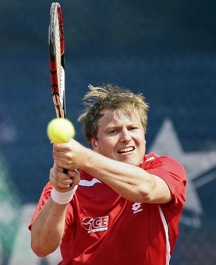 Bilder des Tages: Sven Schulz , - Tennis - Badische Zeitung