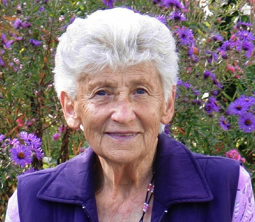 Anna Binninger ist 80 - Riegel - Badische Zeitung