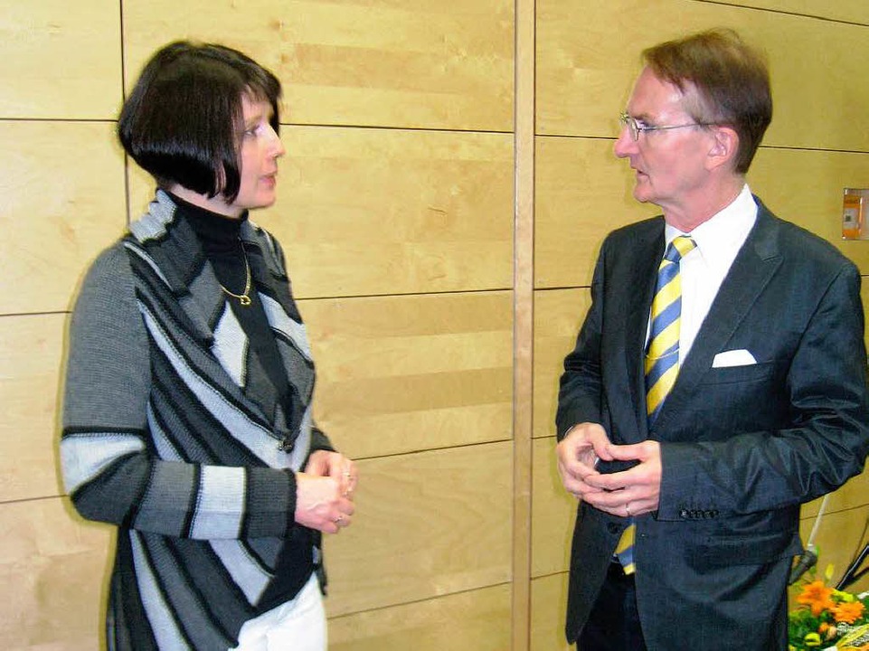 Hartheimer feiern ihre neue Bürgermeisterin Kathrin Schönberger ...