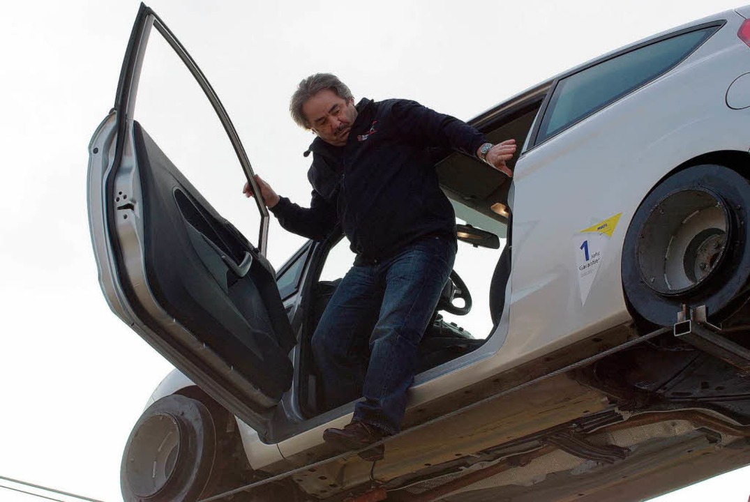 Johann Traber trainiert für neuen Weltrekord - Breisach - Badische Zeitung