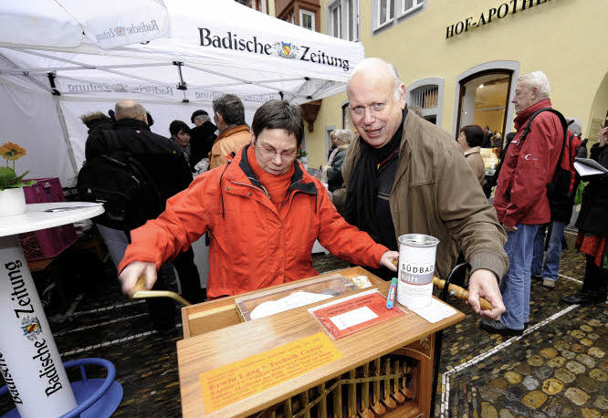 Erwin Lang unterstützt BZ-Hilfsaktion - Weil am Rhein - Badische Zeitung