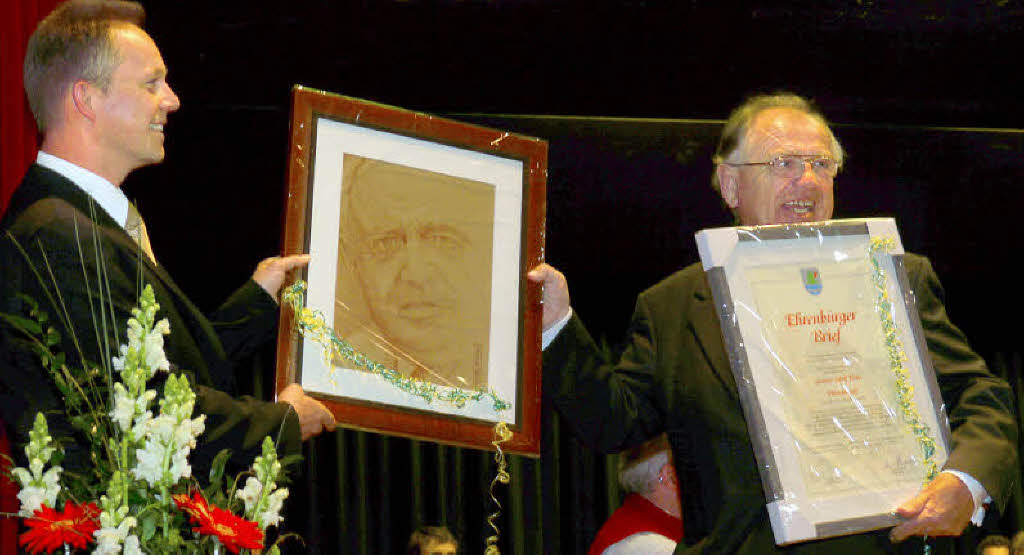 Großer Bahnhof für Gustav Adolf Haas - Titisee-Neustadt - Badische Zeitung