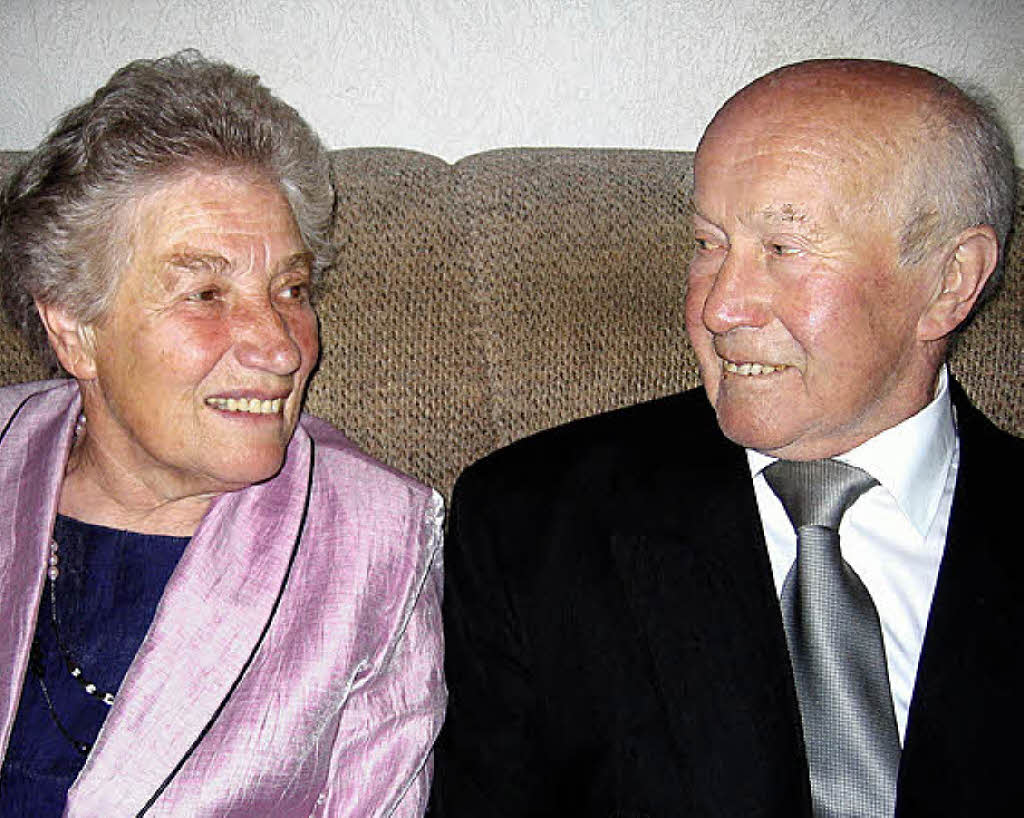 Ehepaar Hensle seit 50 Jahren verheiratet - Kenzingen - Badische Zeitung