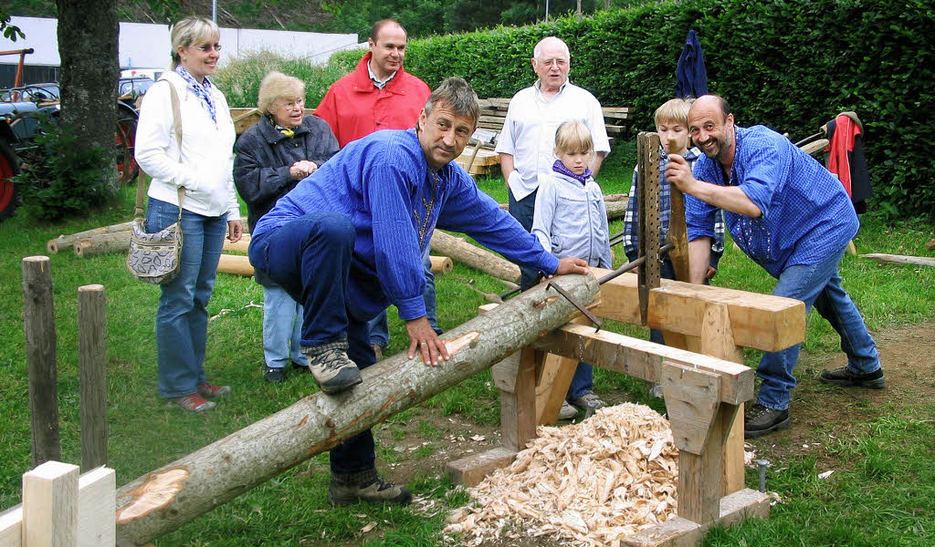 Wie die Handwerker früher arbeiteten - Buchenbach - Badische Zeitung