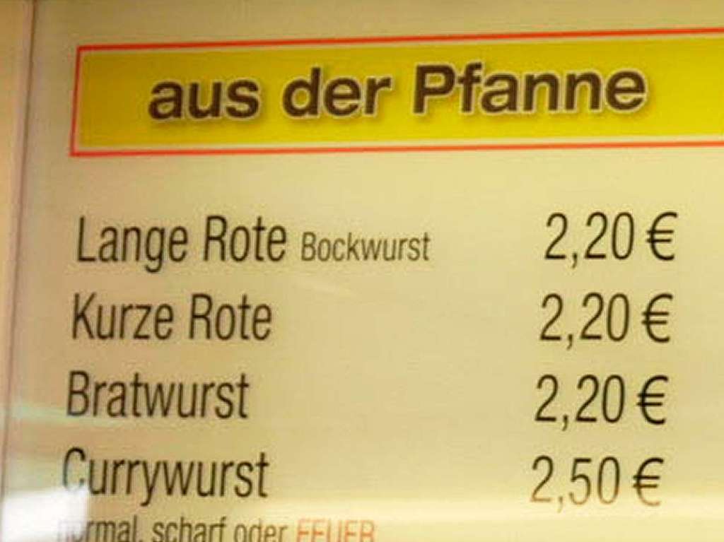 Die Lange Rote ist teurer geworden - Freiburg - Badische Zeitung