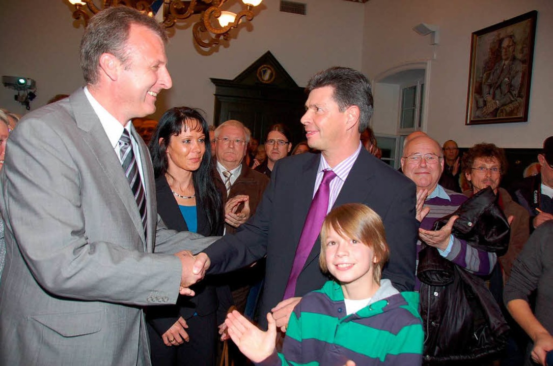 Christof Nitz bleibt Bürgermeister - Schopfheim - Badische Zeitung