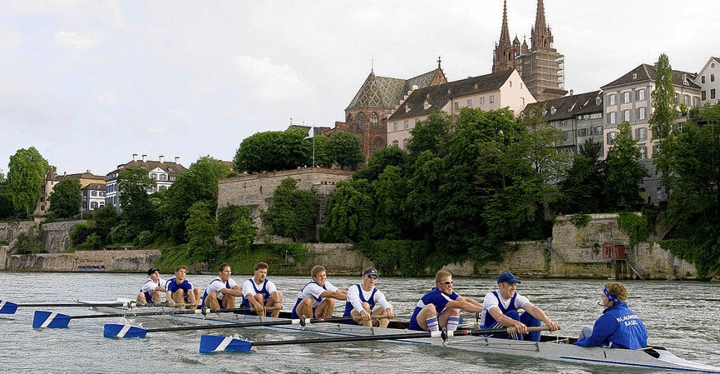 Hochklassige Ruderregatta auf dem Rhein - Basel - Badische Zeitung