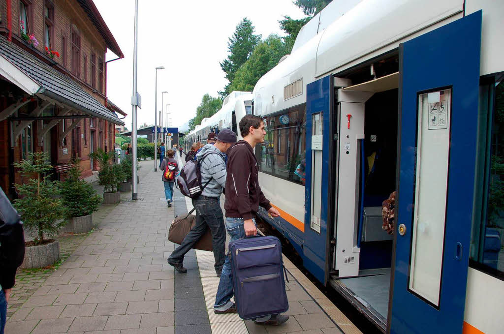 Gleisbau schränkt die S-Bahn ein - Waldkirch - Badische Zeitung