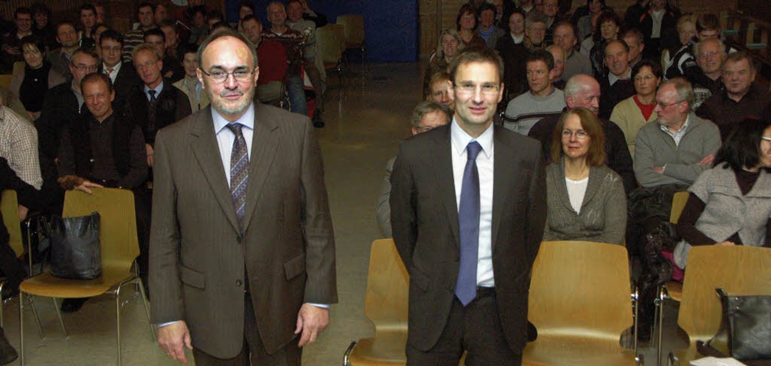 Bürgermeisterkandidaten stellen sich vor - Horben - Badische Zeitung