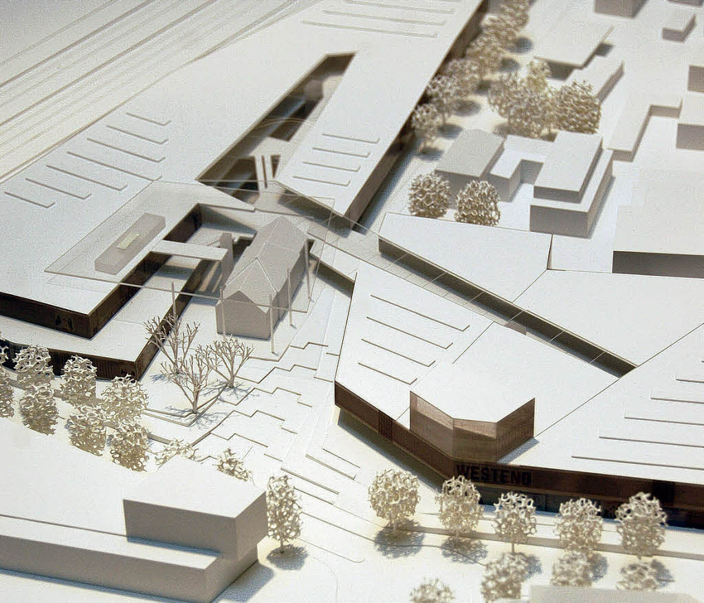 Center-Pläne im Rathausfoyer - Weil am Rhein - Badische Zeitung