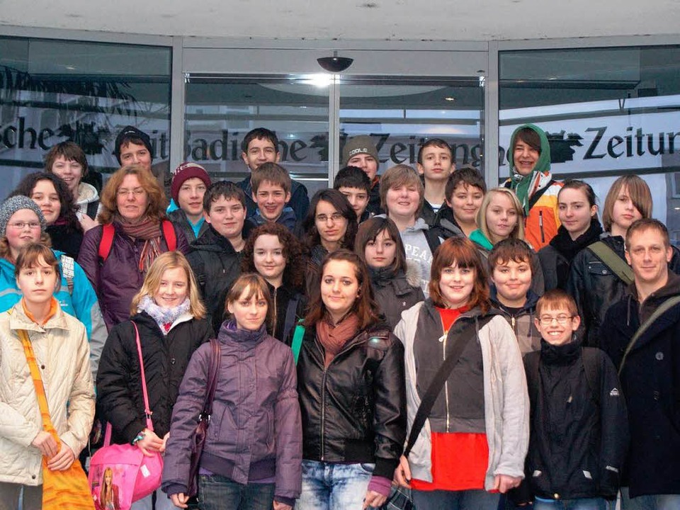 Zu Besuch bei der Badischen Zeitung - Schülertexte - Badische Zeitung