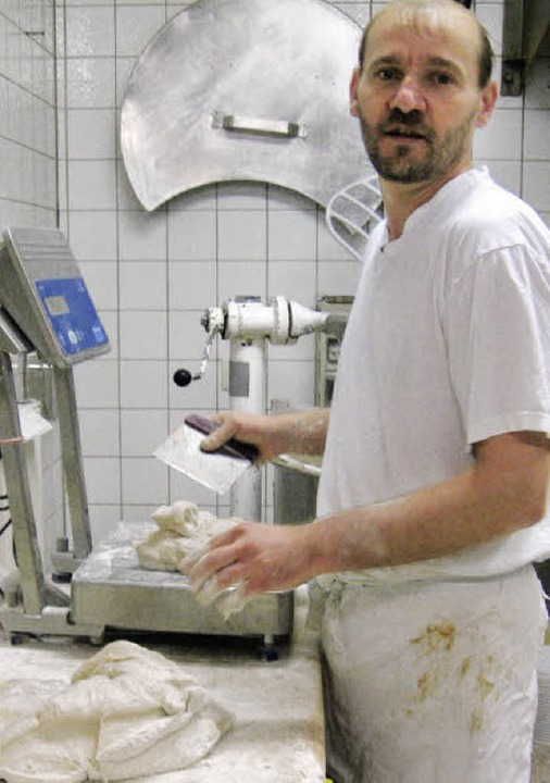 Wenn der Bäcker nicht wirkt, heißt es, er habe im Brot geschlafen ...