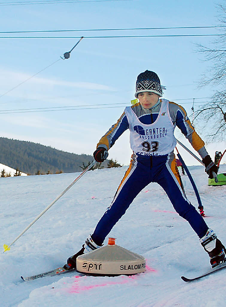 Sebastian Rombach läuft vorneweg - Skilanglauf - Badische Zeitung