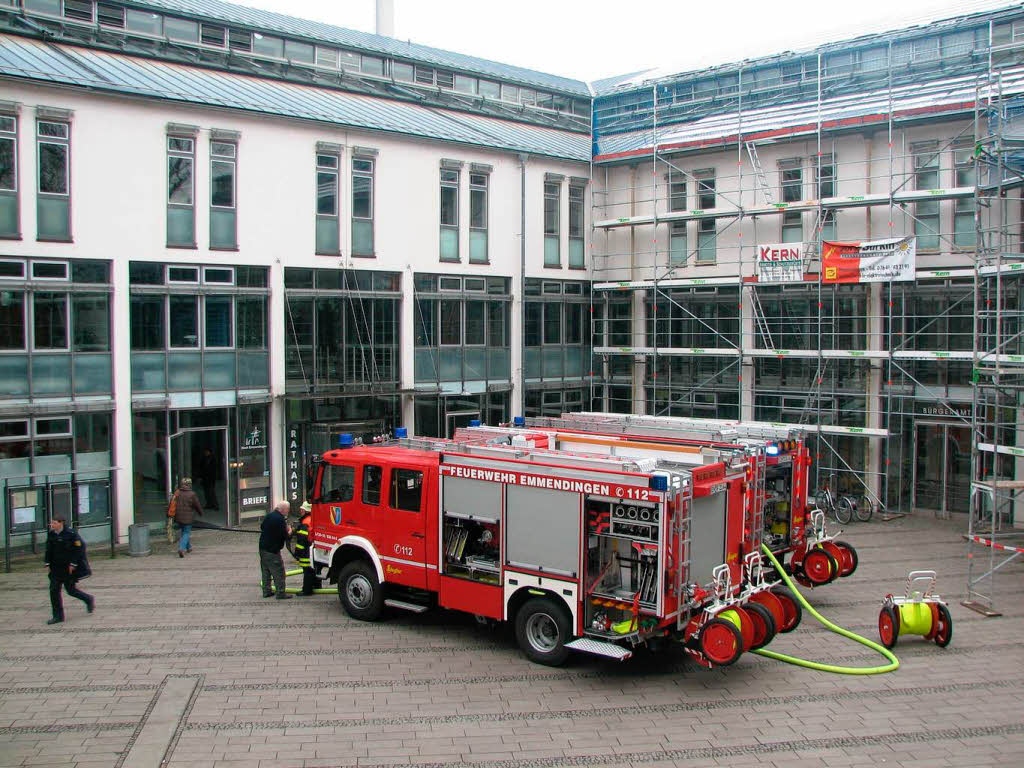 Feueralarm im Rathaus - Emmendingen - Badische Zeitung