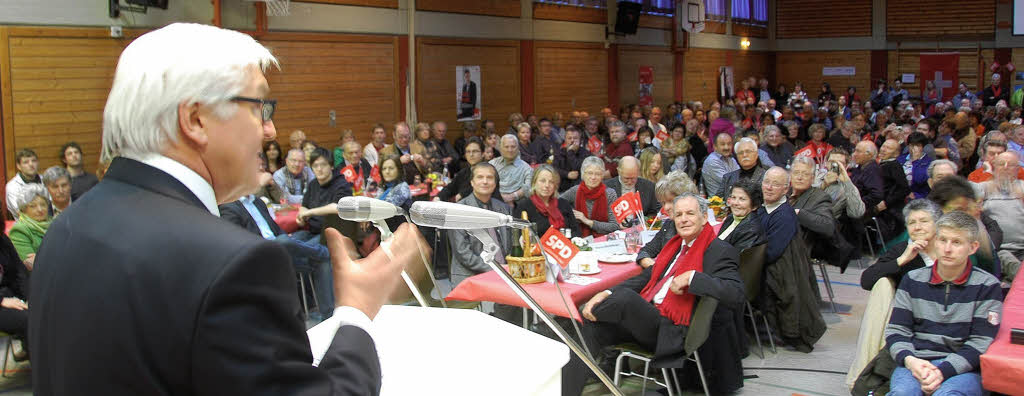 FRANK-WALTER STEINMEIER - Weil am Rhein - Badische Zeitung