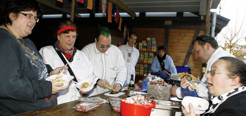 Narren schnorren 2500 Eier zusammen - Friesenheim - Badische Zeitung