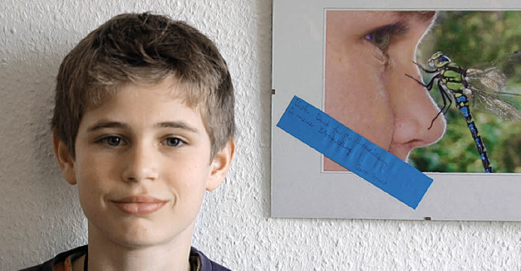 Stiller Dialog mit Libelle - Müllheim - Badische Zeitung