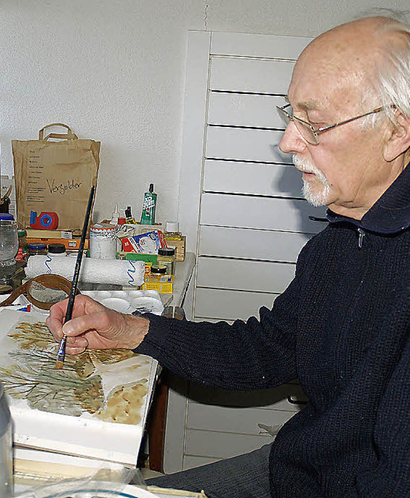 Richard Braun wurde 85 Jahre - Teningen - Badische Zeitung