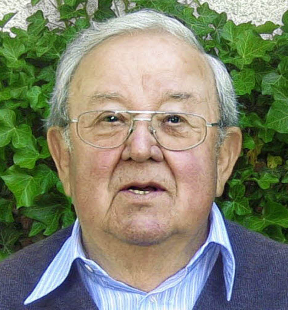 Günter Killius feiert heute 80. Geburtstag - Meißenheim - Badische Zeitung