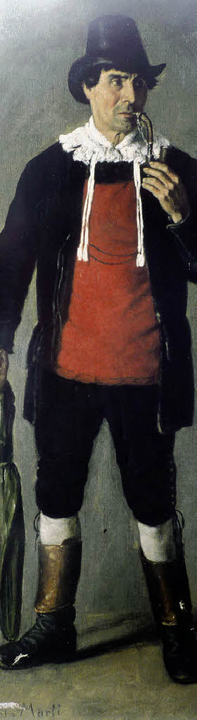 Anfang und Ende der farbenfrohen "Hotzen Costüme" - Görwihl - Badische ...