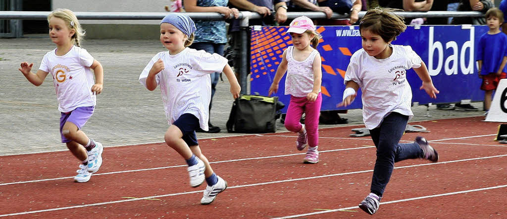 Kinder laufen aus purem Spaß um die Wette - Steinen - Badische Zeitung Kinder laufen aus purem Spaß um die Wette - Steinen - Badische Zeitung