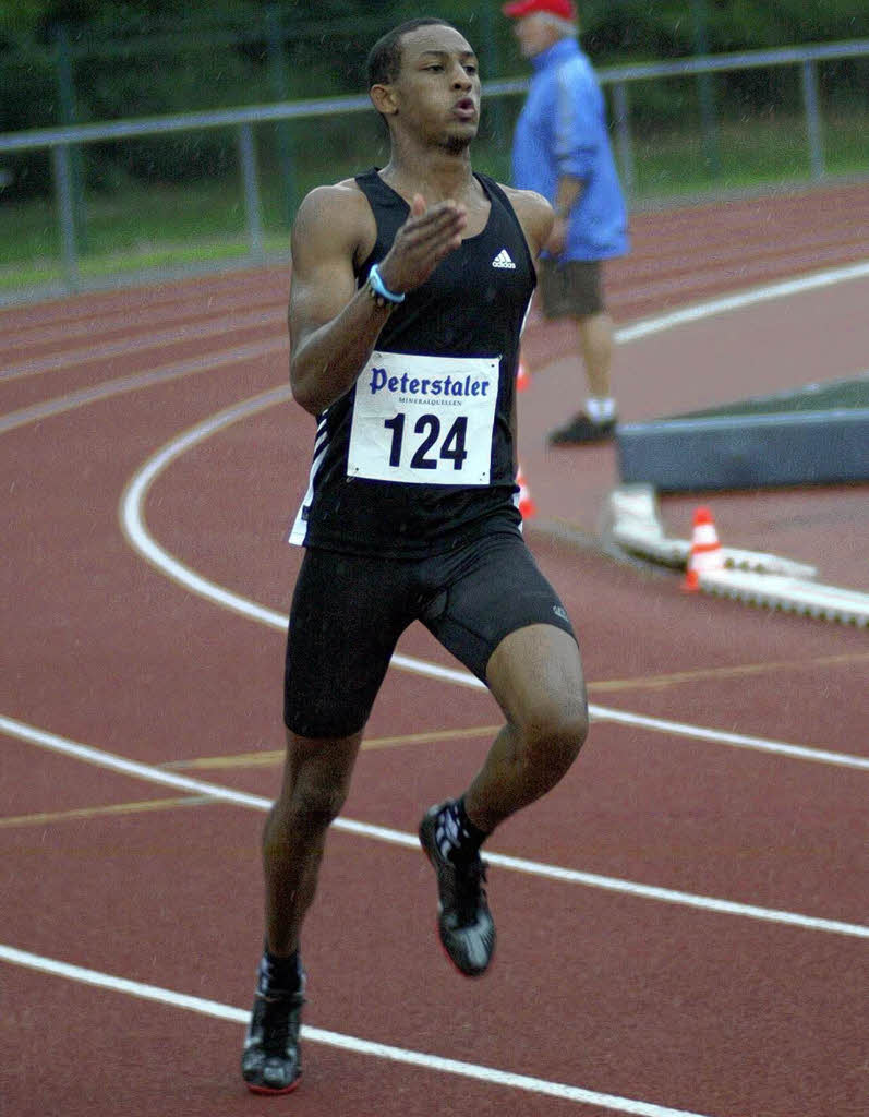 Adam Berhe spurtet zu Bronze über 400 Meter - Leichtathletik (regional ...