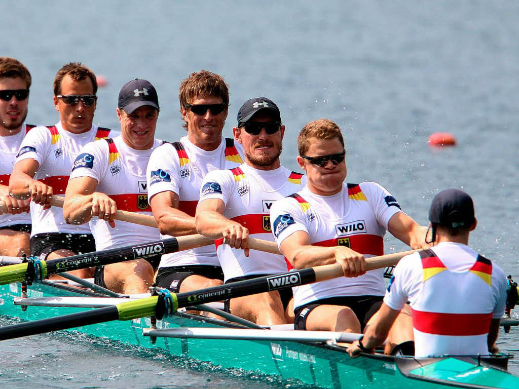 Historische Siegesserie: Deutscher Achter gewinnt WM-Gold - Rudern und ...