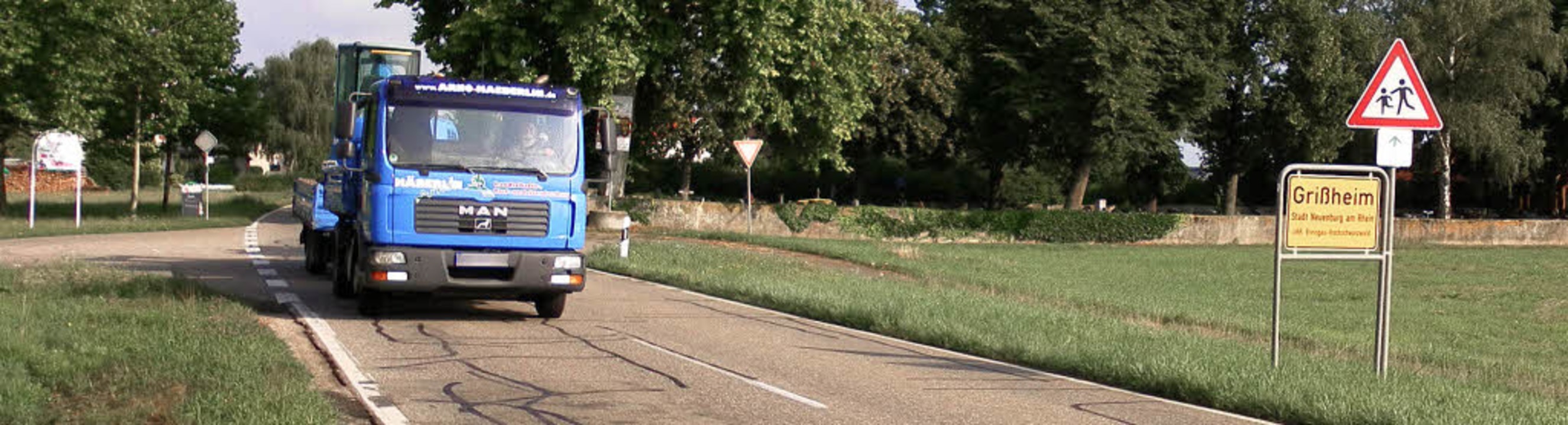 Verkehrsbremse für Grißheim - Neuenburg - Badische Zeitung