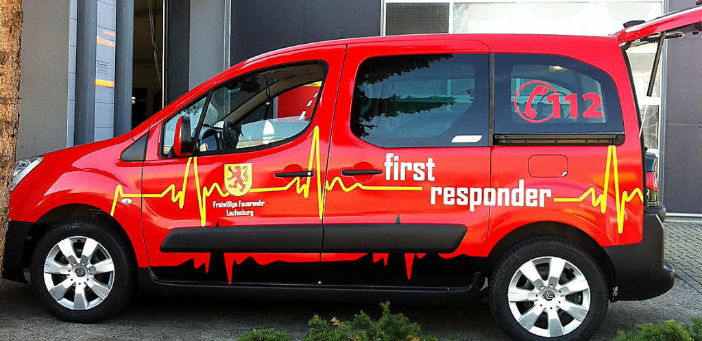 Neues Auto macht First Responder noch schneller - Laufenburg - Badische ...