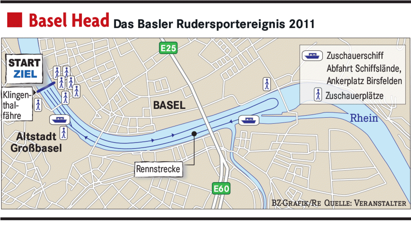 Rudern auf dem Rhein - Rudern und Kanu - Badische Zeitung