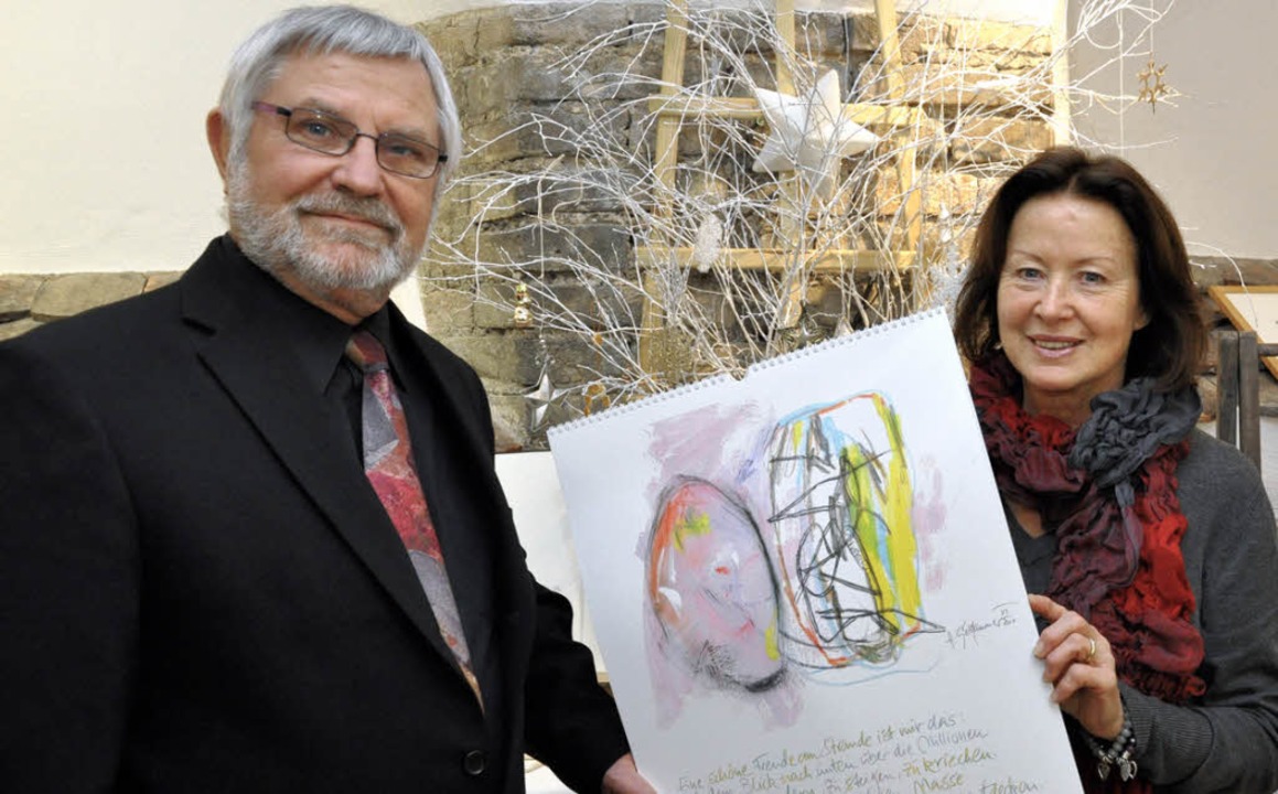 Künstlerin spendet für Kirchensanierung - Breisach - Badische Zeitung