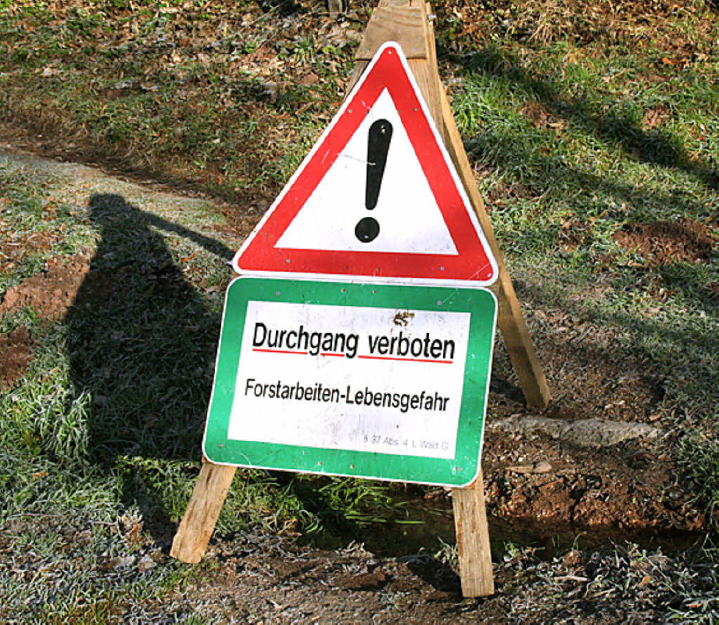 Der Forst greift durch - Schopfheim - Badische Zeitung