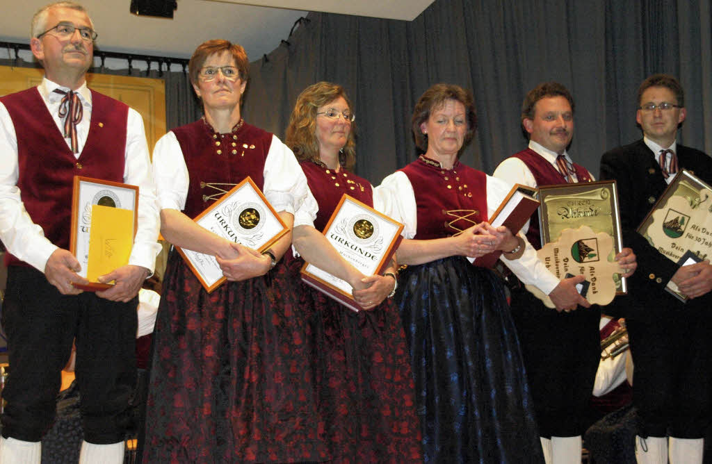 Neue Ehrenmitglieder - Dachsberg - Badische Zeitung