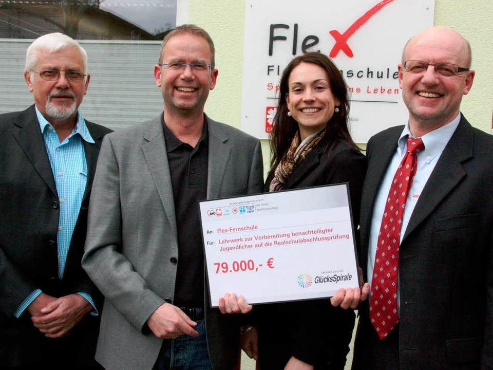 Glücksspirale unterstützt Flex-Fernschule mit 79 000 Euro - Breisach ...