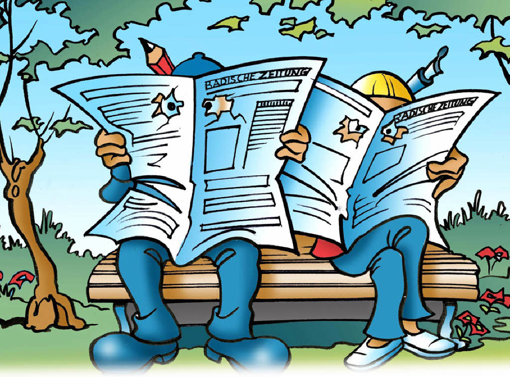 Jeden Tag gibt es eine eigene Zeitung - Zisch-Texte - Badische Zeitung