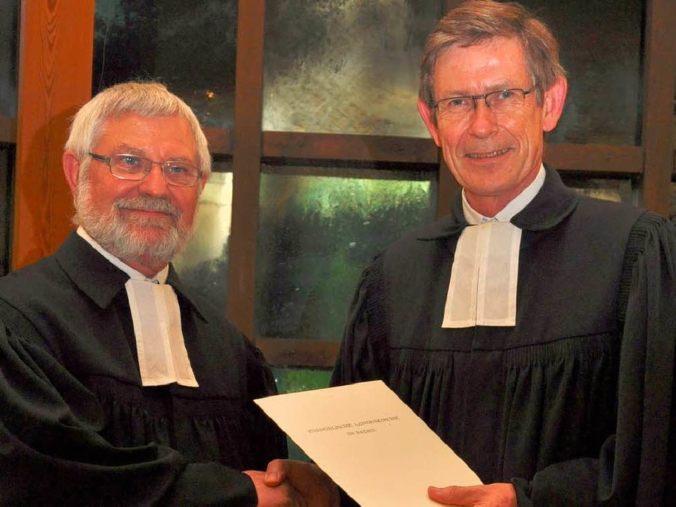 Bürgermedaille für Pfarrer Hanselmann - Breisach - Badische Zeitung