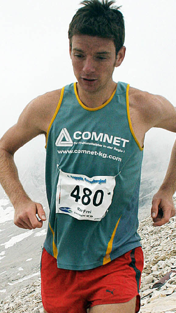 Max Frei siegt im Wallis - Leichtathletik (regional) - Badische Zeitung