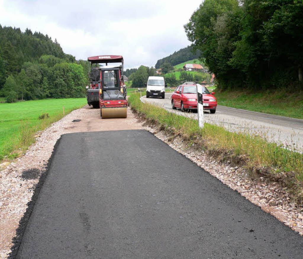 Neuer Geh- und Radweg ist bald fertig - Biederbach - Badische Zeitung Neuer Geh- und Radweg ist bald fertig - Biederbach - Badische Zeitung
